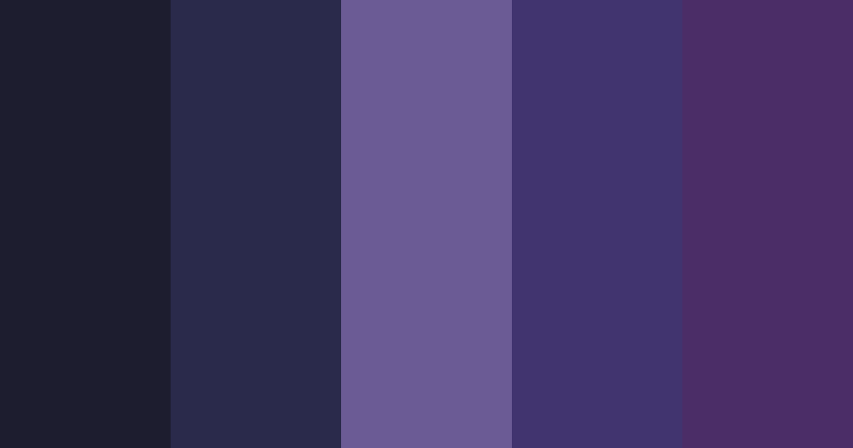 Midnight Reverie Color Palette