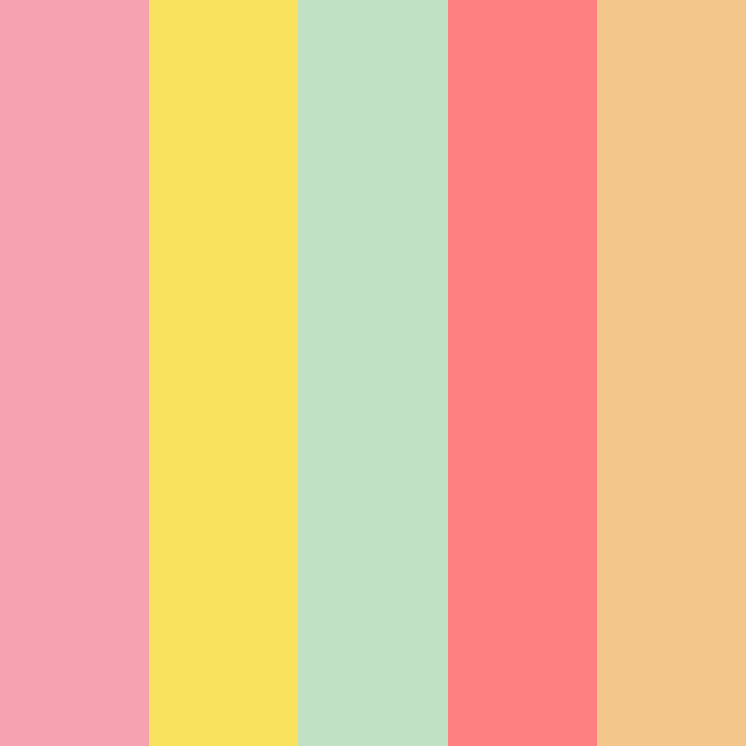 Pink Birthday Color Palette