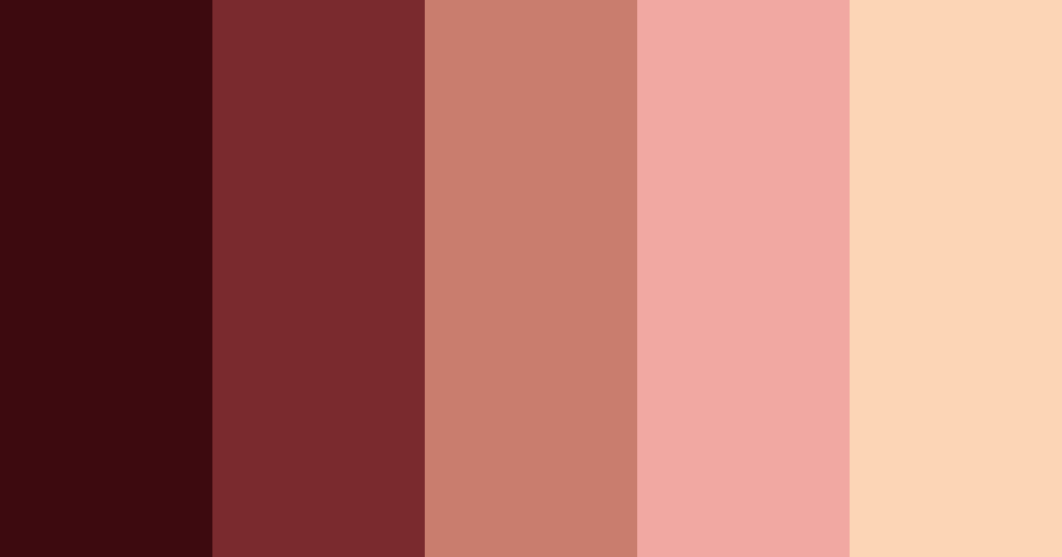 Embers of Dusk Color Palette