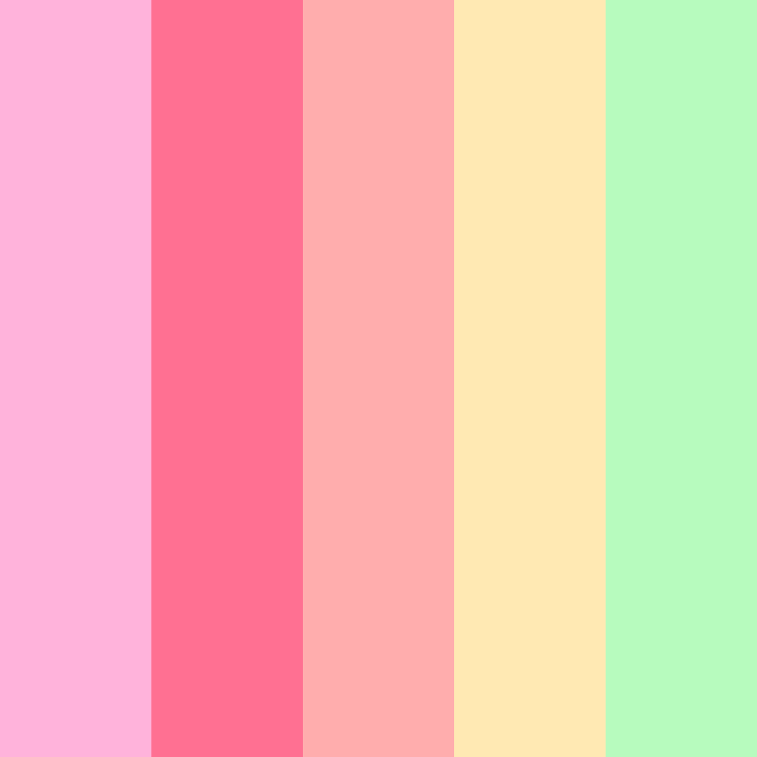Pink Cotton Candy Color Palette