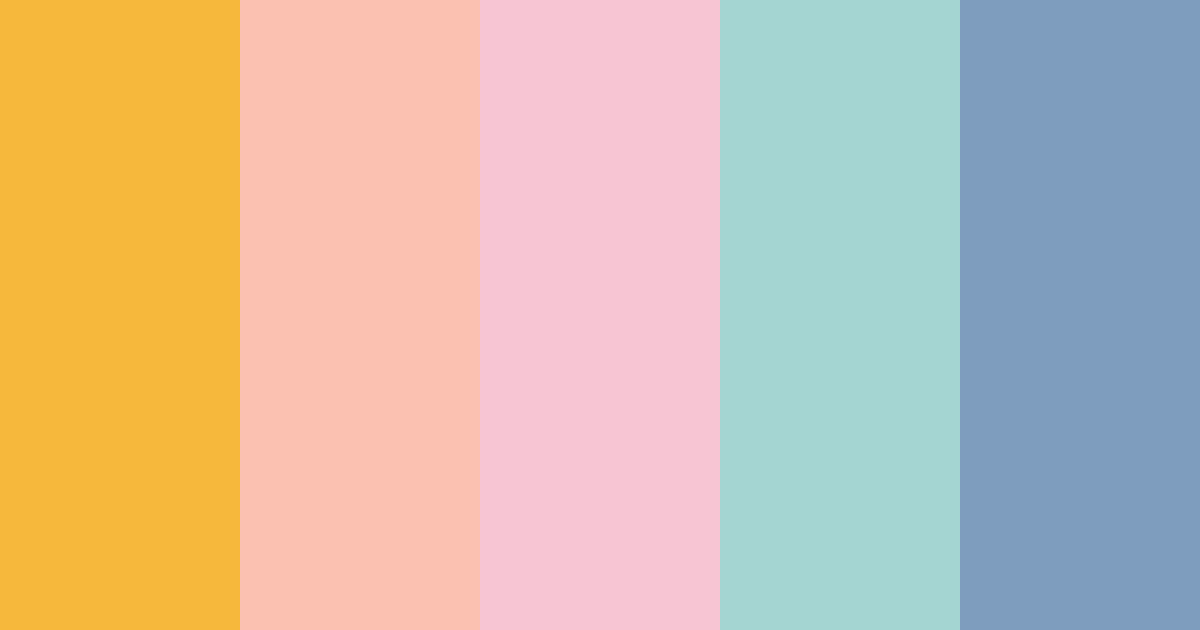 Whimsical Pastels Color Palette