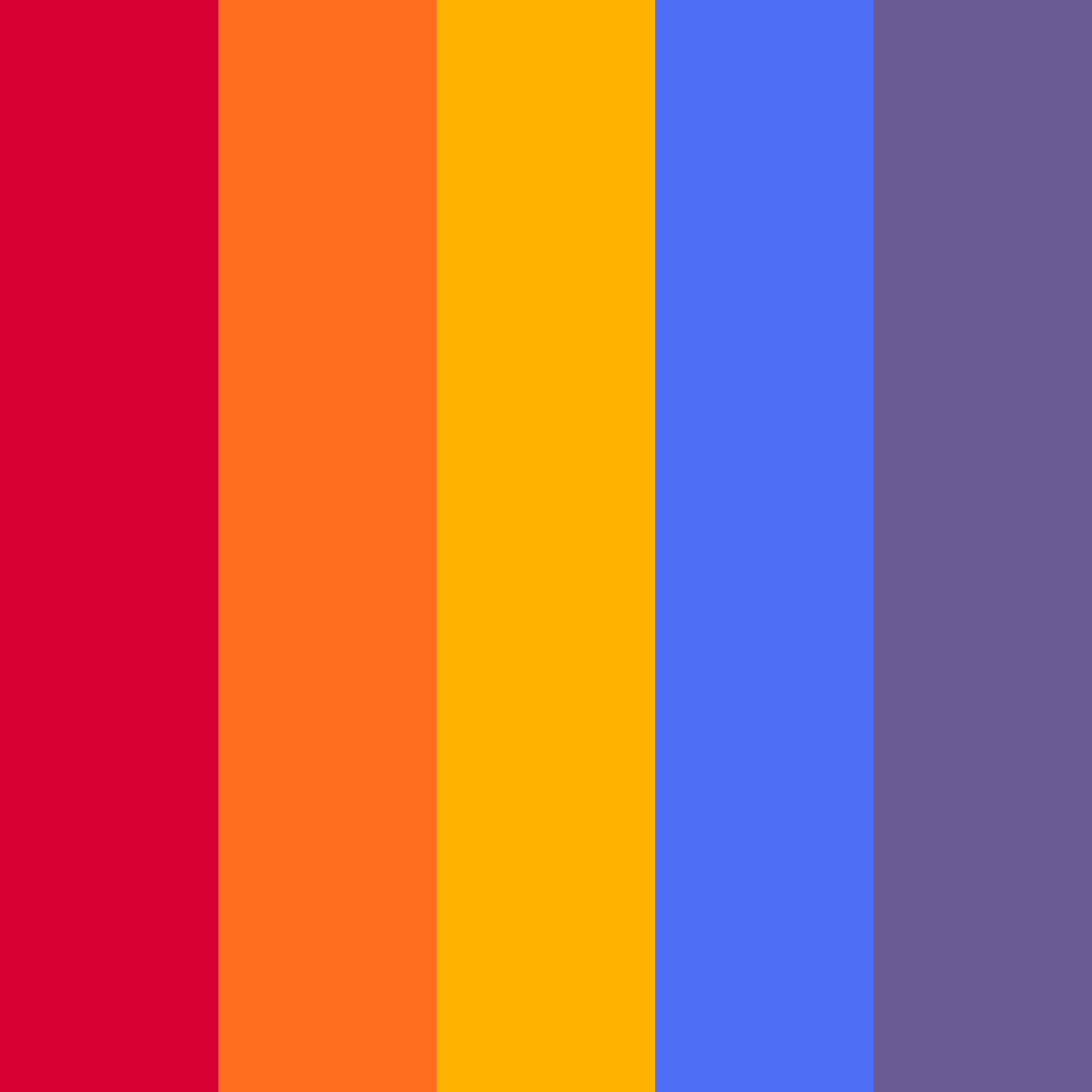 Neon Dusk Color Palette