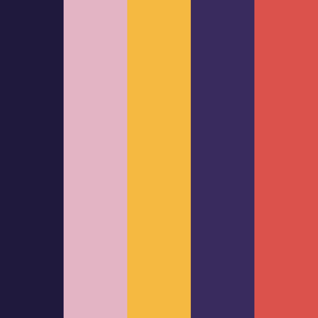 Dark Purple Drama Color Palette