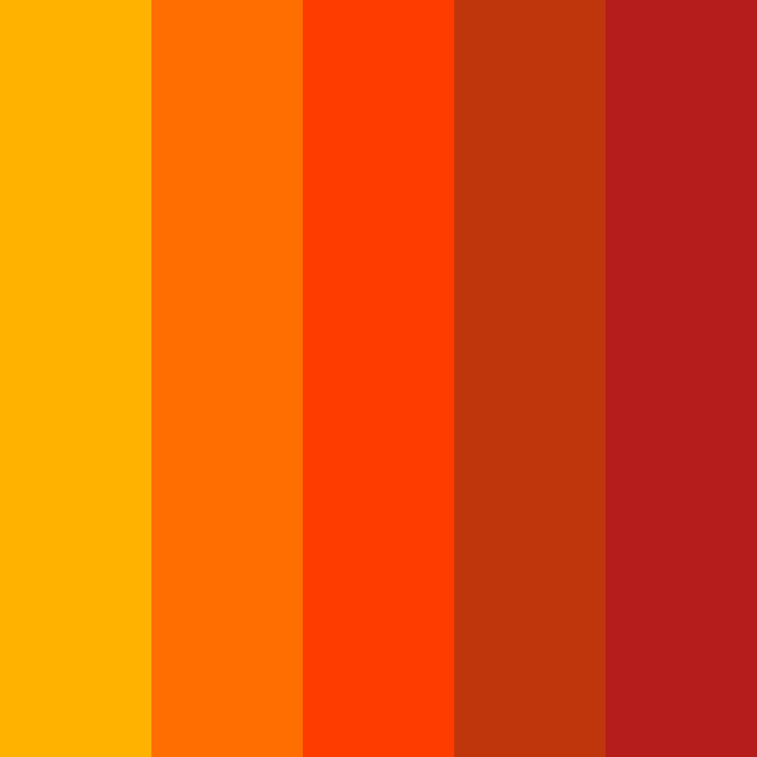 Starfleet Sunset Color Palette