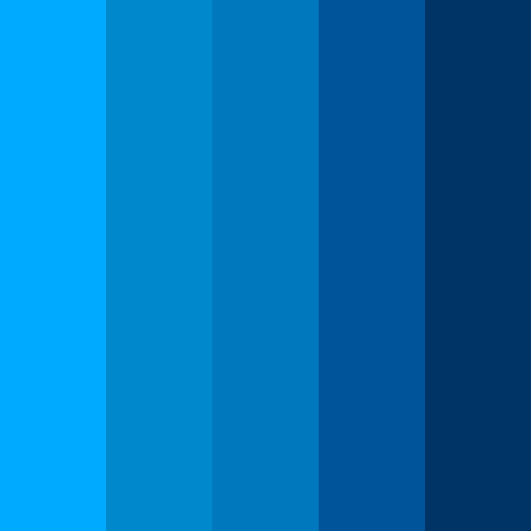 Blue Sea Color Palette