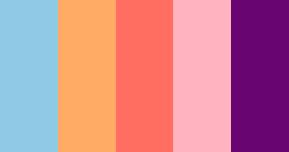 Paleta de colores Whimsical Reverie