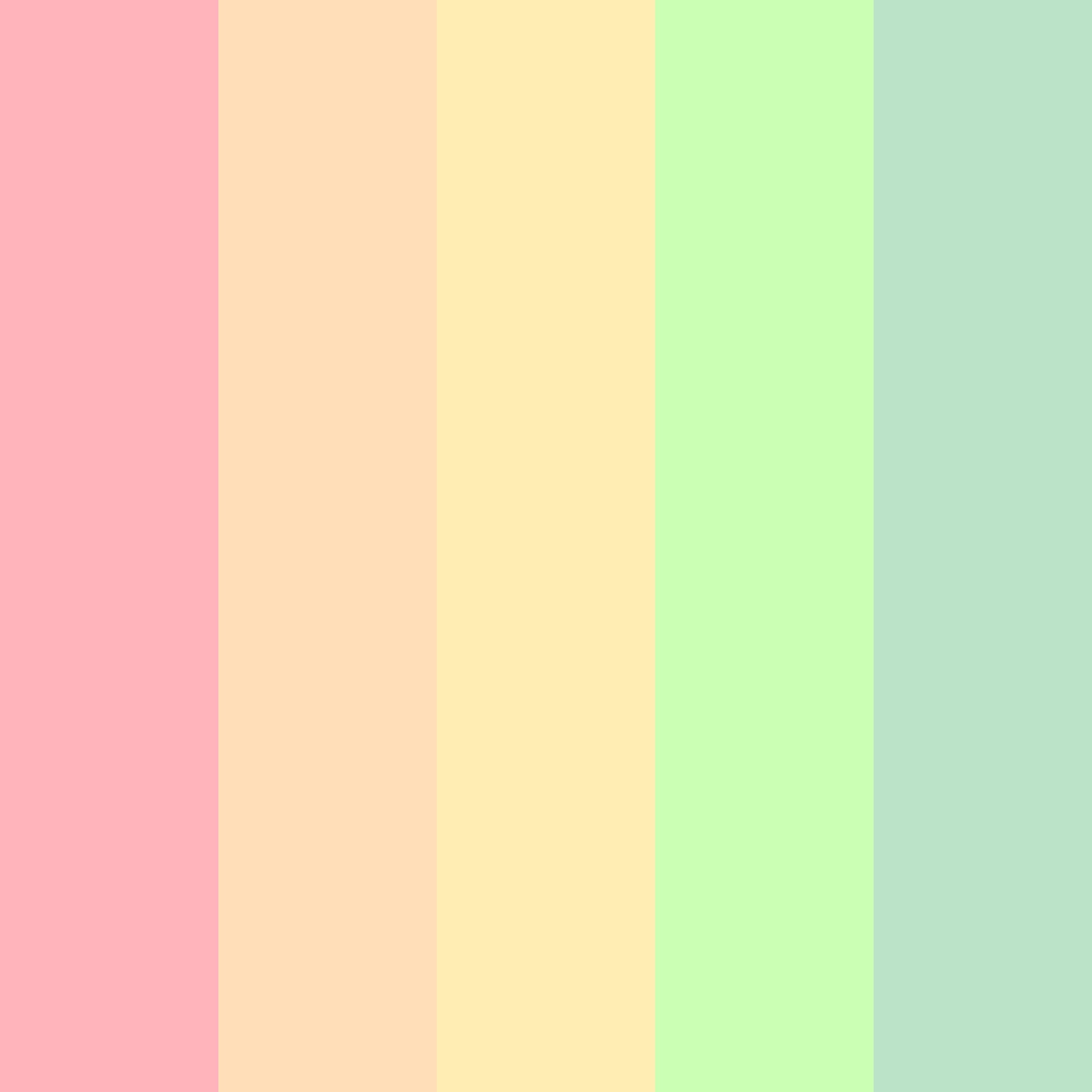 Cotton Candy Shoreline Color Palette