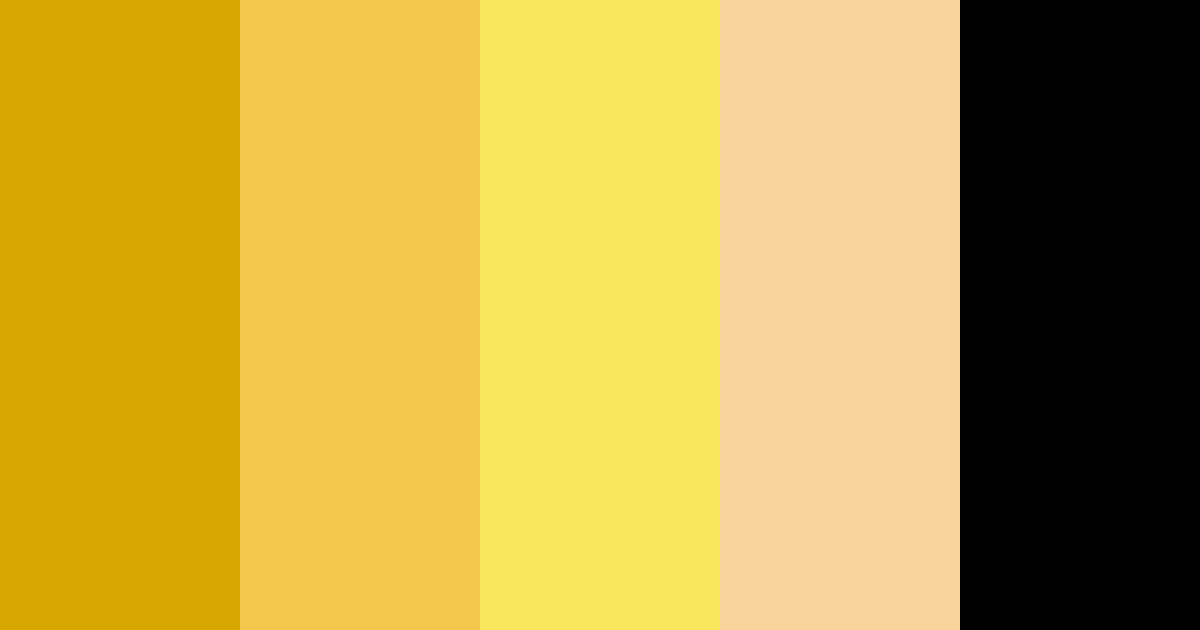 Gold Treasure Color Palette