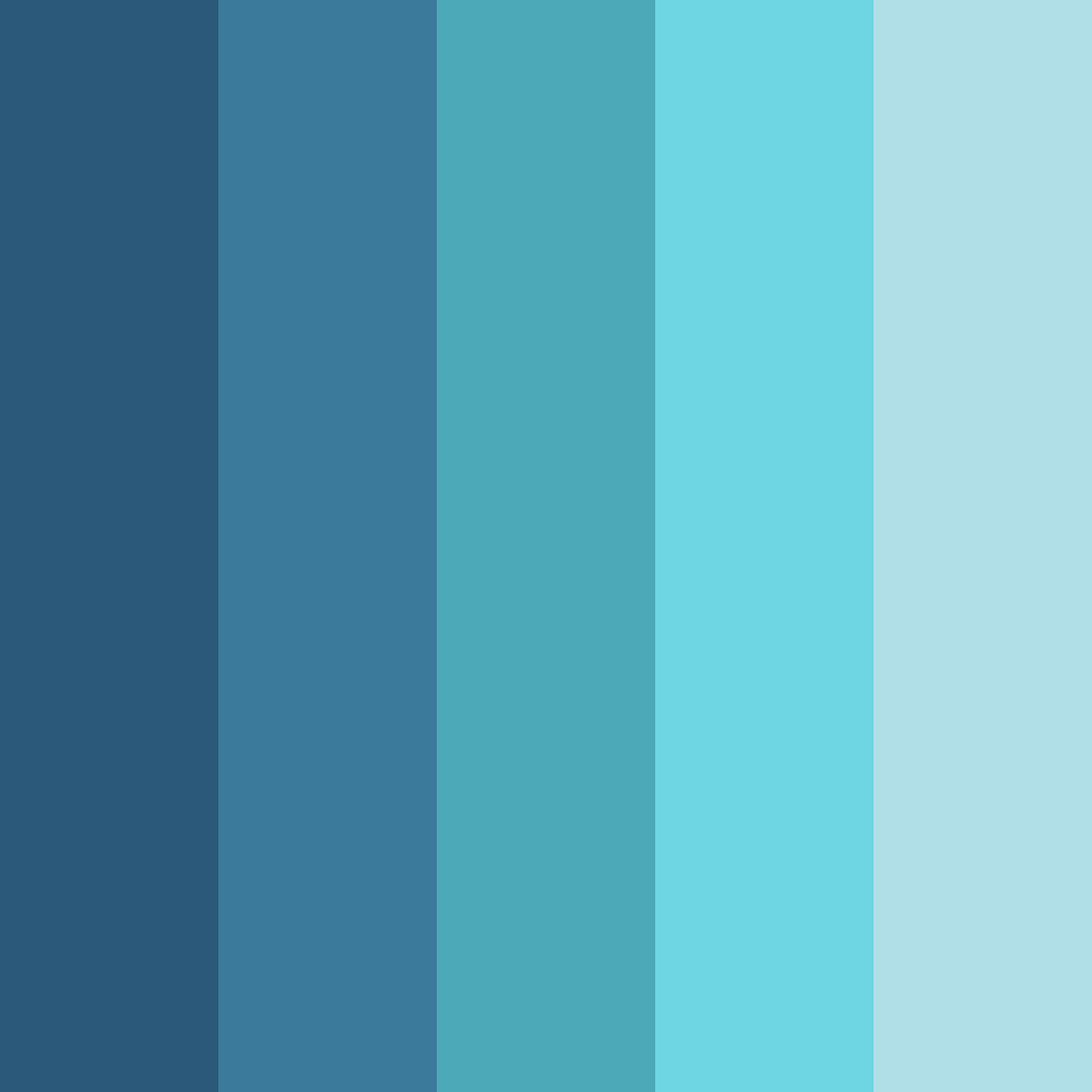 Cool Blue Color Palette
