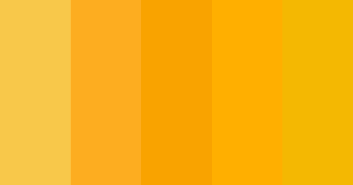 Dandy Daffodil Delight Color Palette