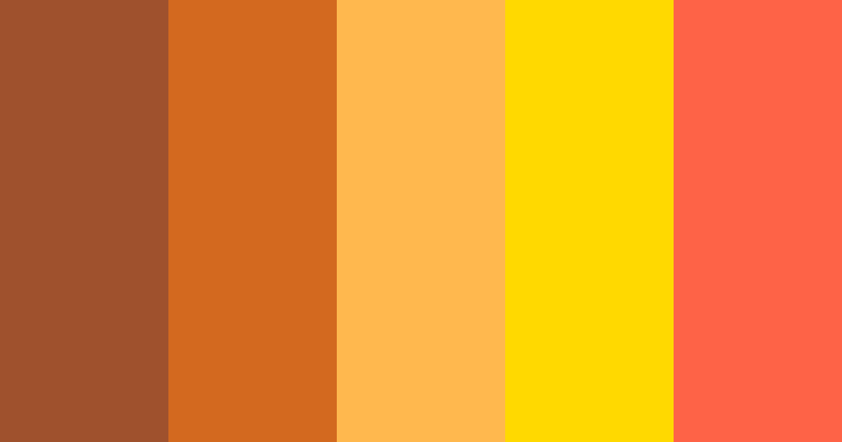 Honeyed Bear Hues Color Palette