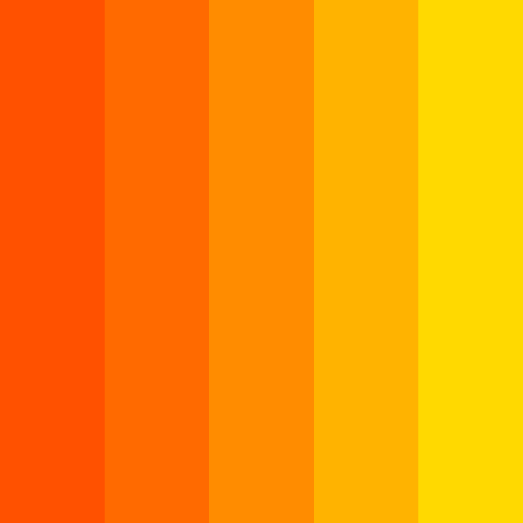 Bright Poppy Color Palette