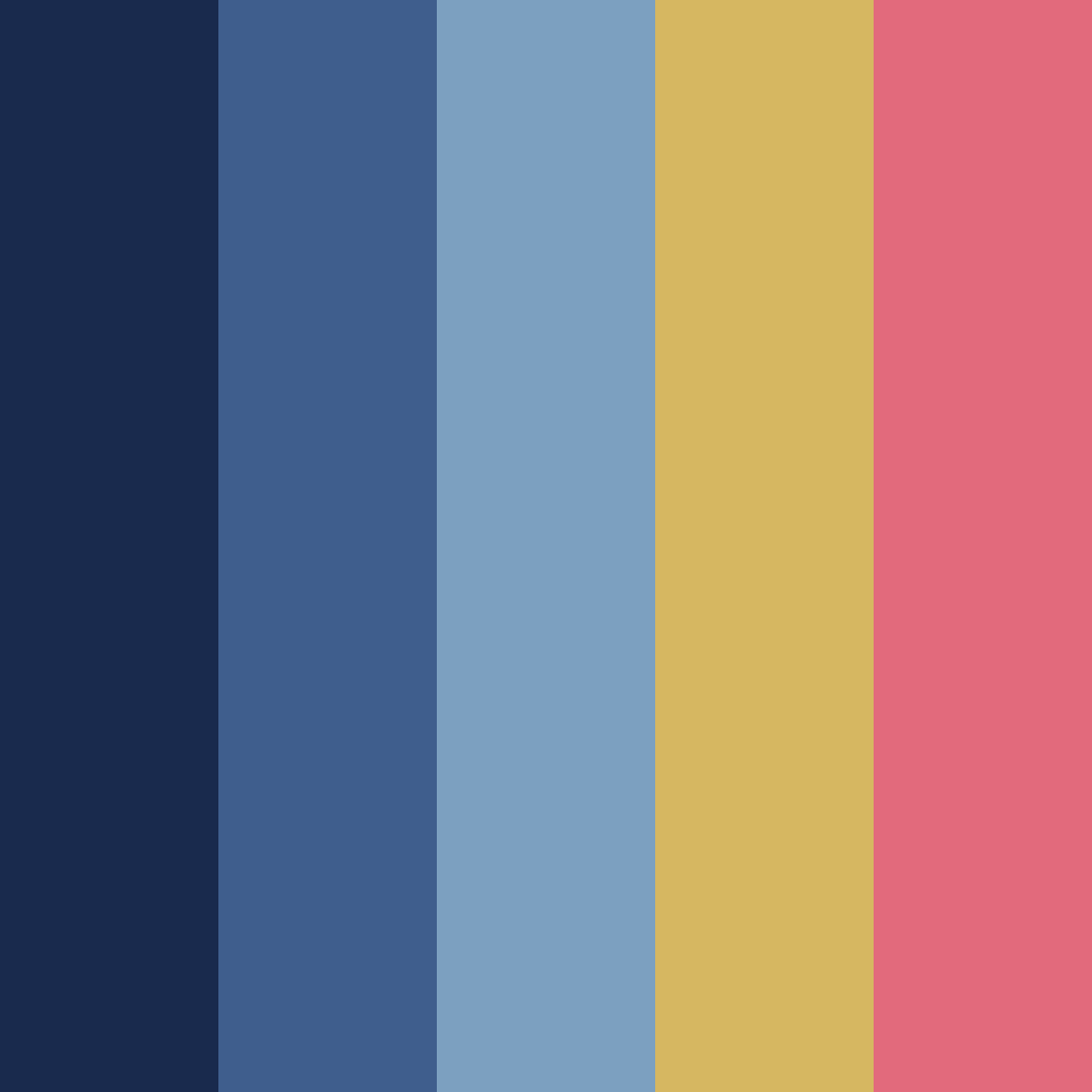 Blue Twilight Color Palette