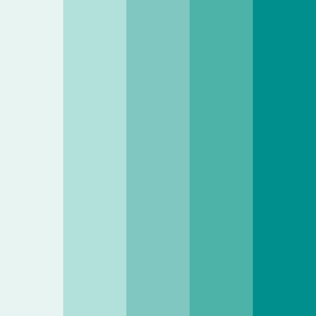 Oceanic Gleam Color Palette