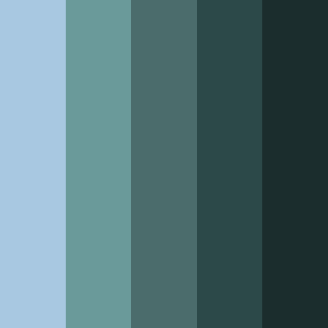 Cool Dusk in the Outback Color Palette