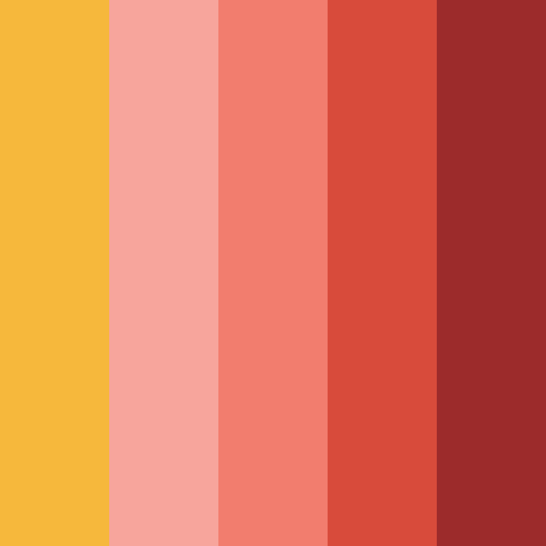 Warm Orange Color Palette