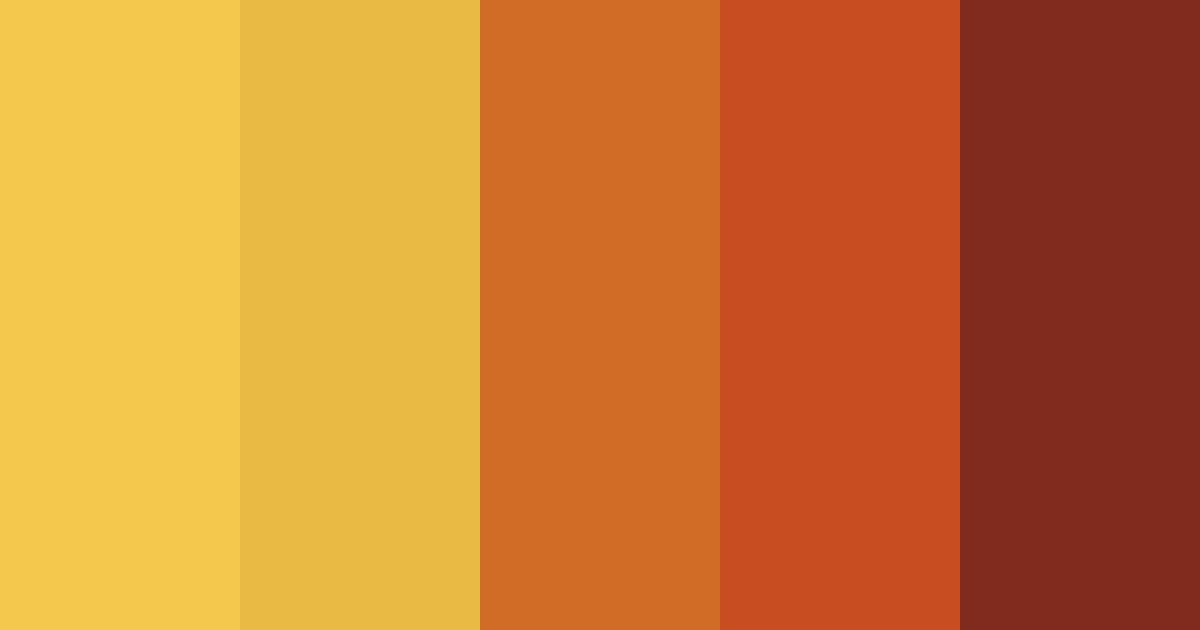 Autumn Ember Color Palette