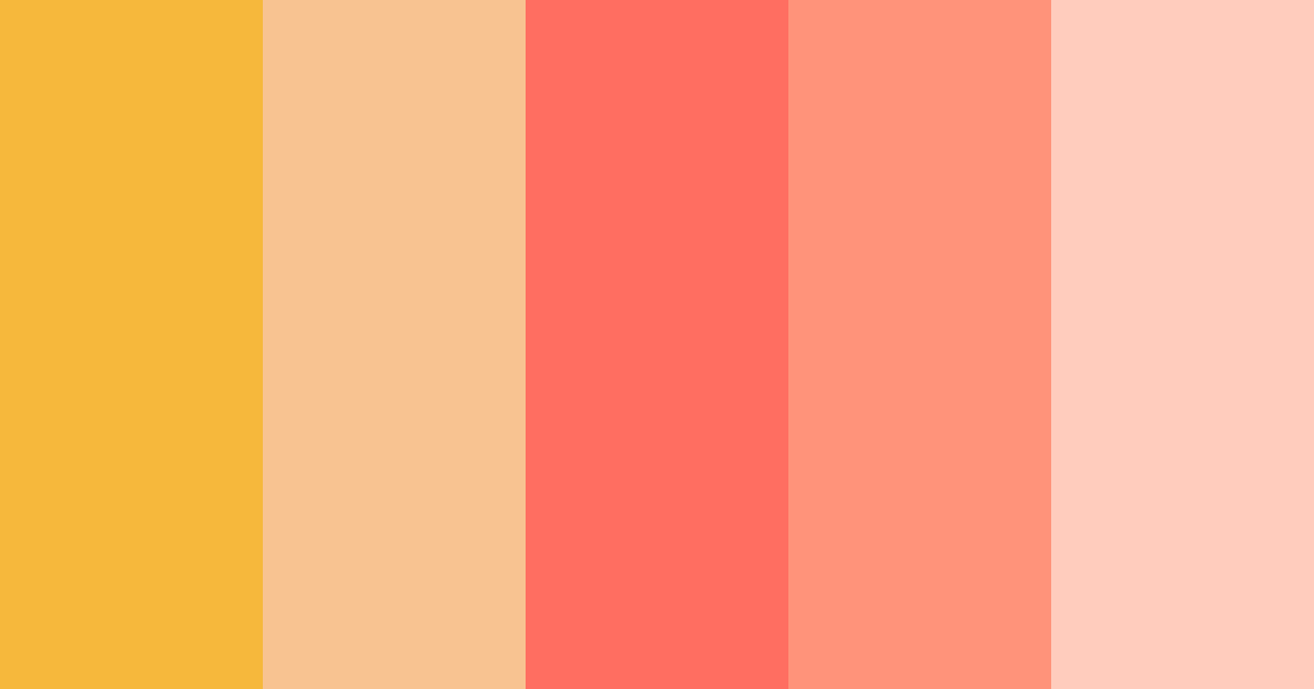 Warm Orange Color Palette
