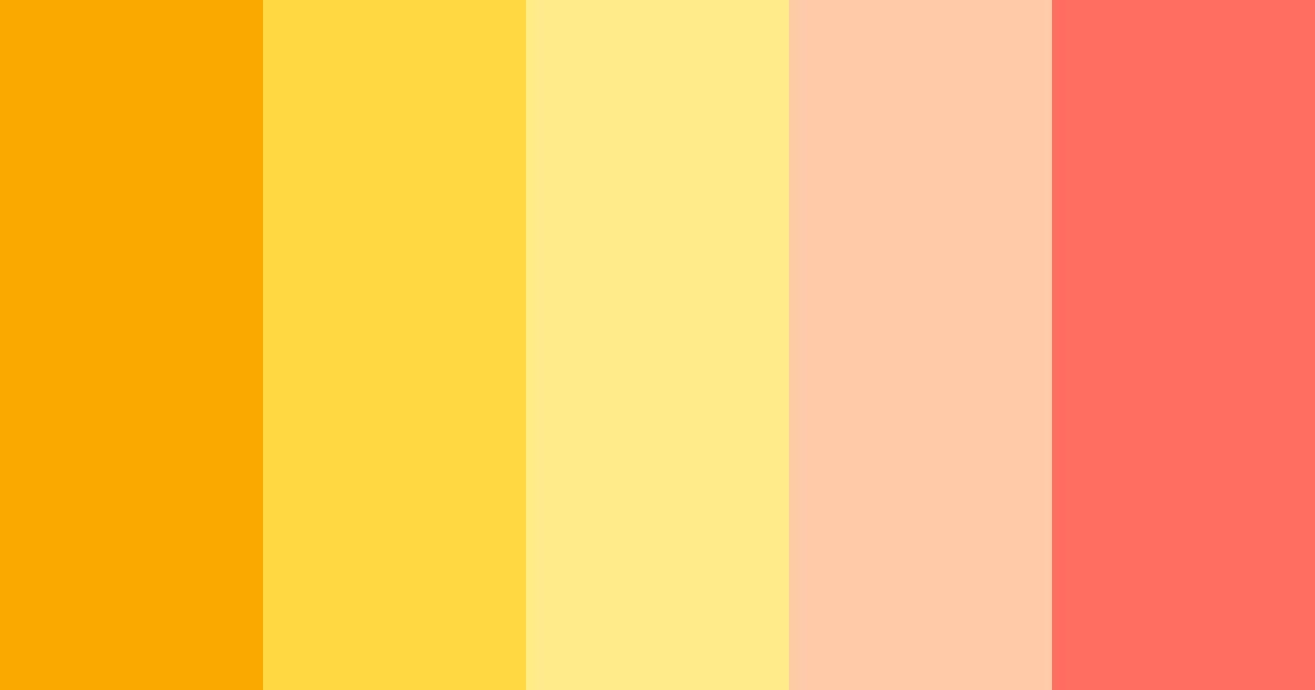 Joyful Sunshine Color Palette