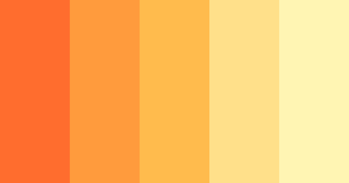 Citrus Sunrise Color Palette
