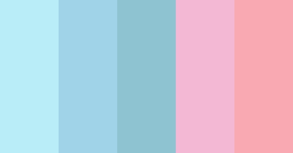 Light Blue Charlotte Color Palette
