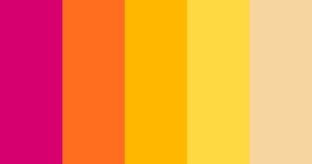 Sunset Pride Color Palette