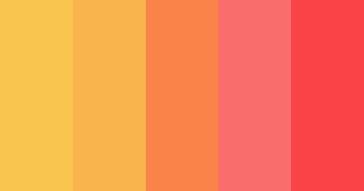 Warm Yellow Color Palette