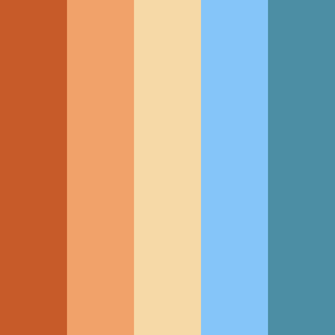 Warm Orange Color Palette