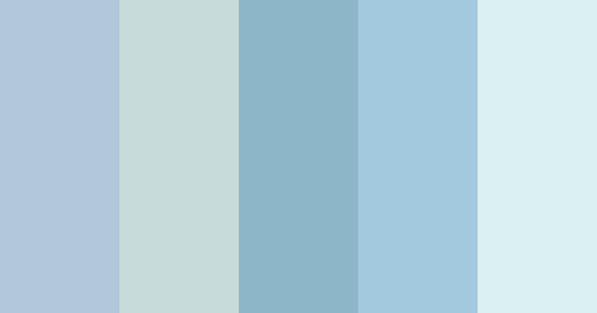 Blue Breeze Color Palette