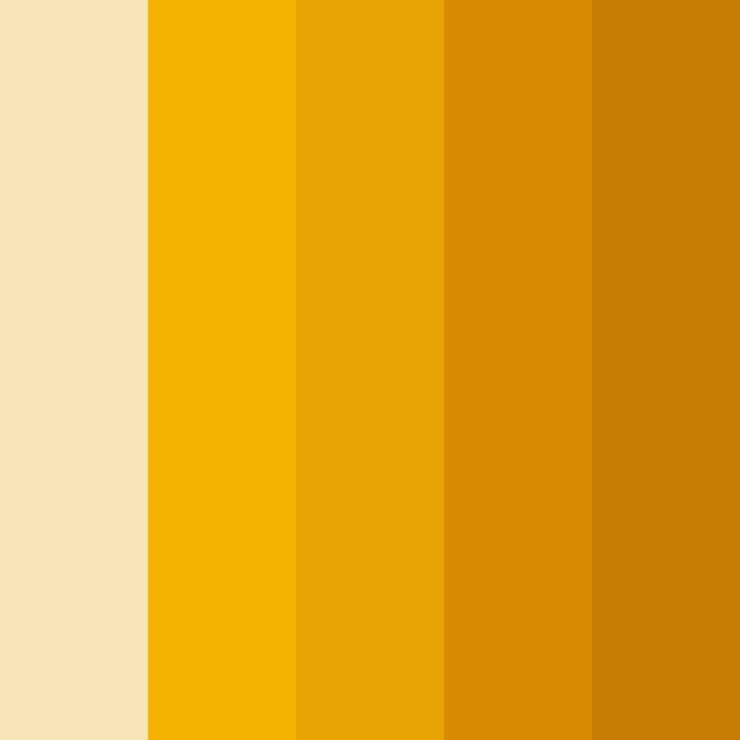 Golden Luminous Color Palette