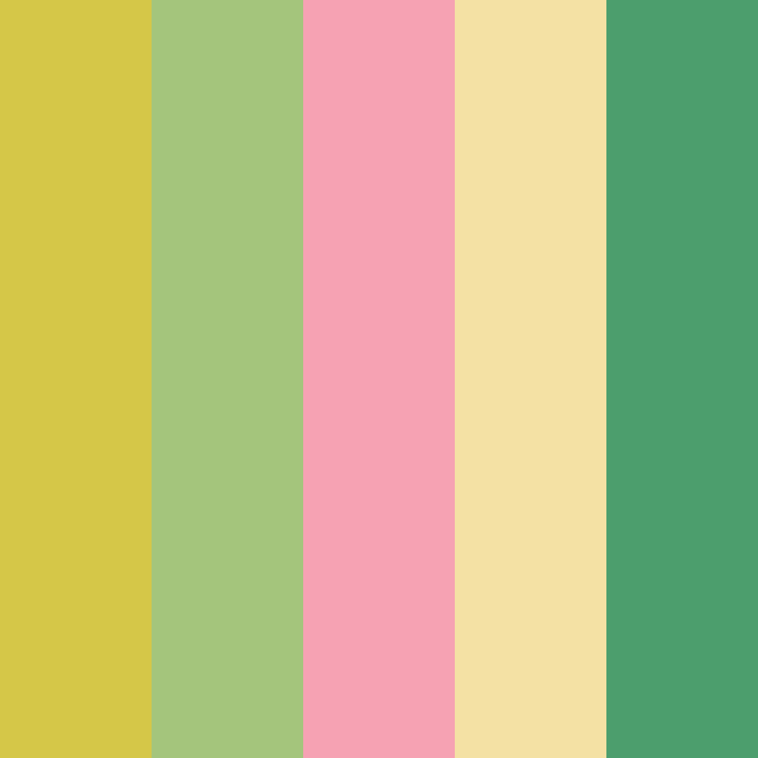 Yellow Dreams Color Palette