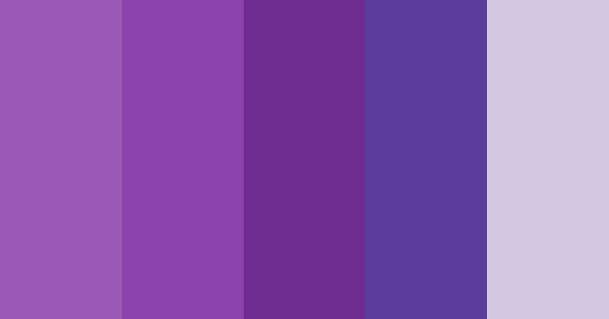 Paleta de colores Vibrant Purple