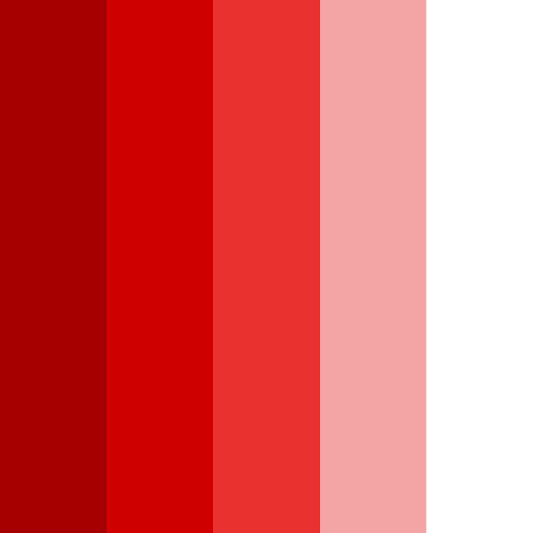 Crimson Frost Color Palette