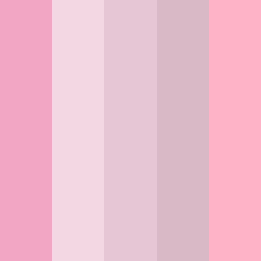 Paleta de colores Pink Softness