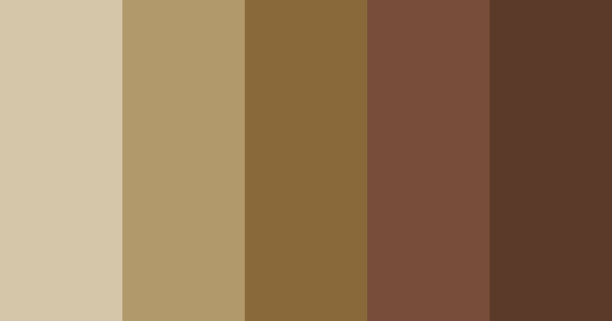 Beige Autumn Color Palette