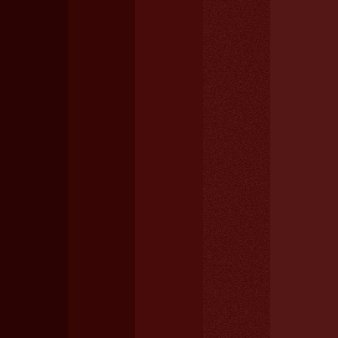 Dark Red Shades Color Palette