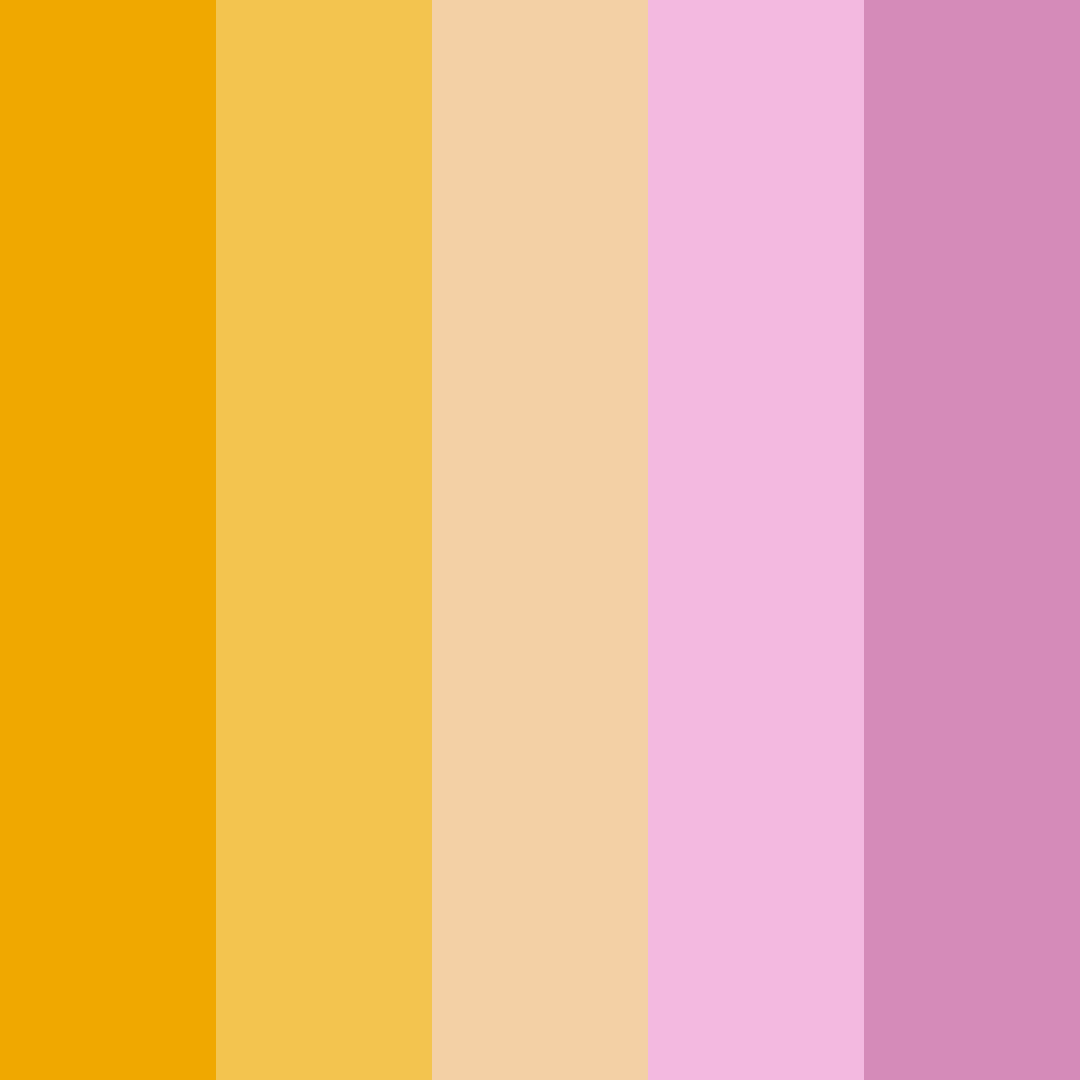 Paleta de colores Warm Yellow