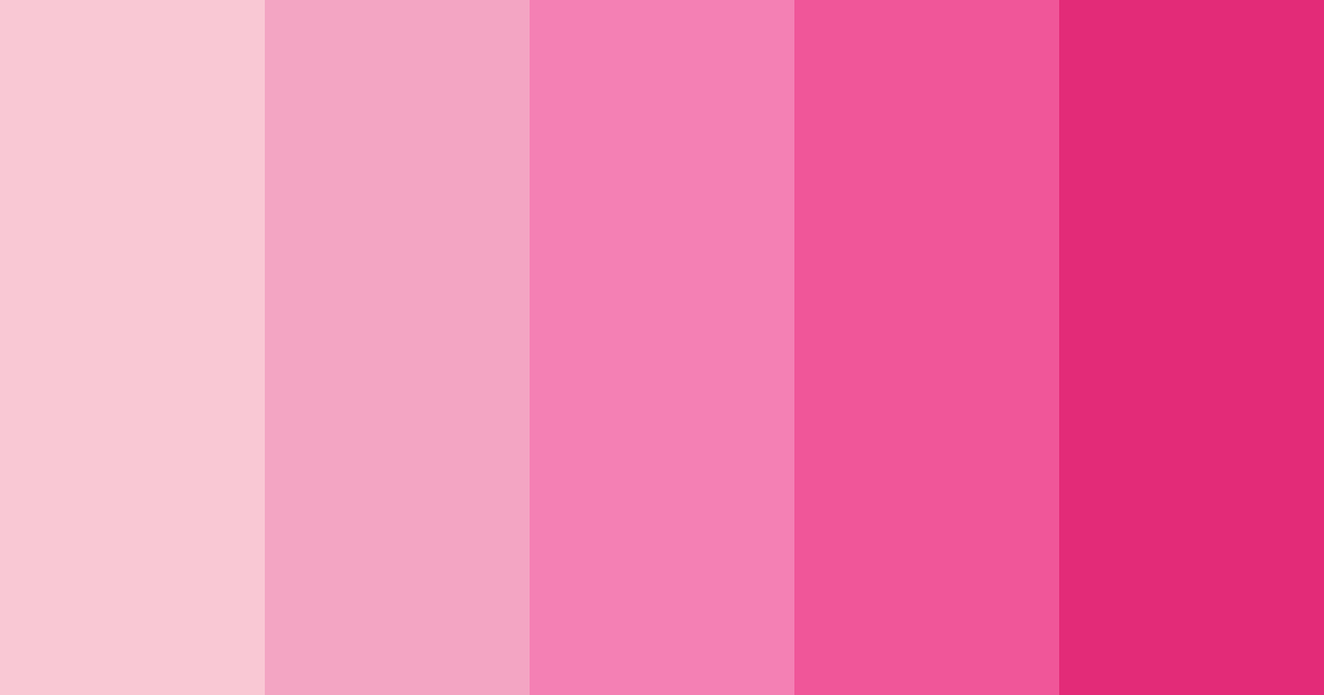 Sweetheart Blossom Color Palette