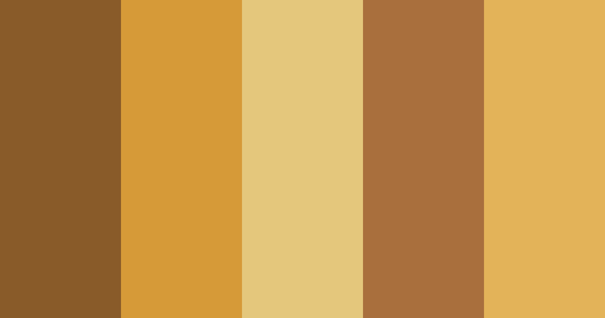 Earthy Brown Color Palette
