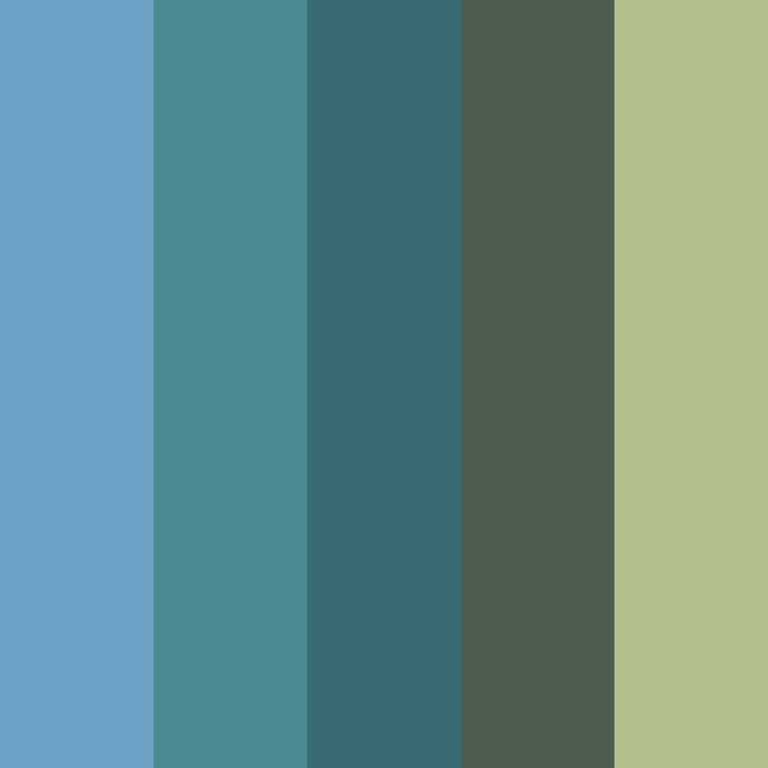Misty Mountain Moods Color Palette