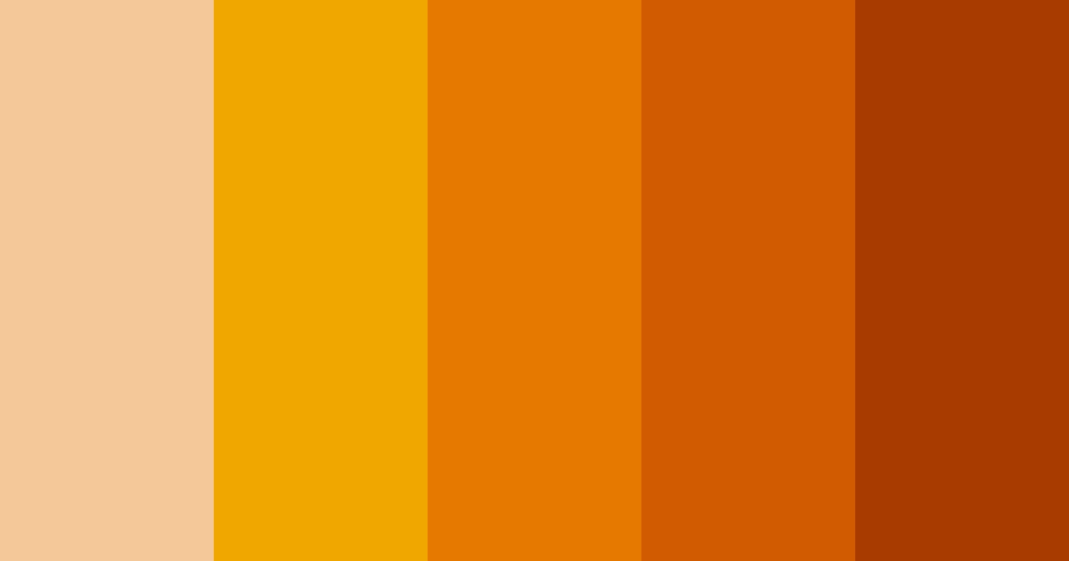 Warm Manhattan Color Palette