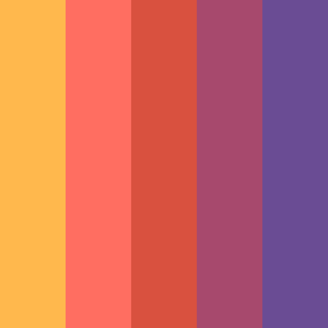Dark Orange Color Palette