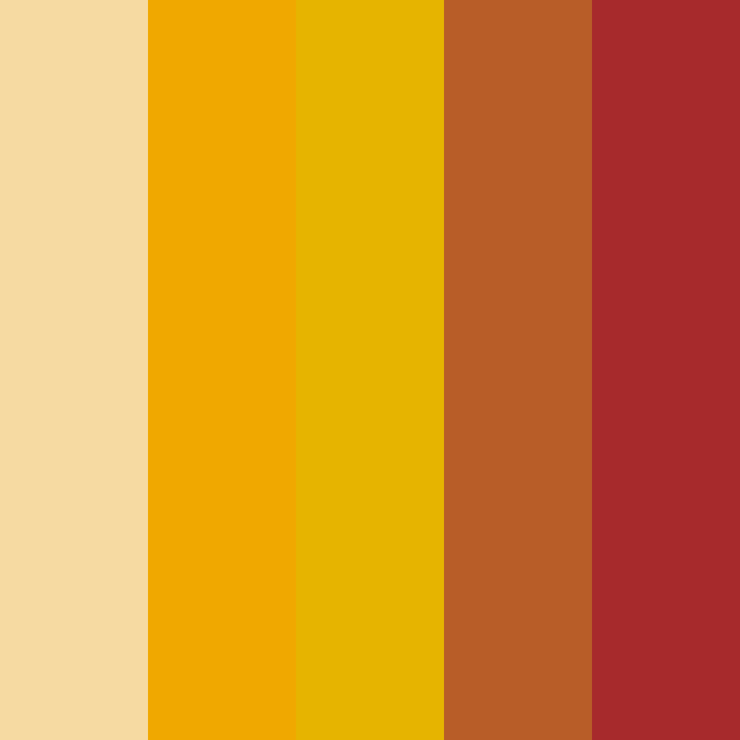 Warm Orange Color Palette