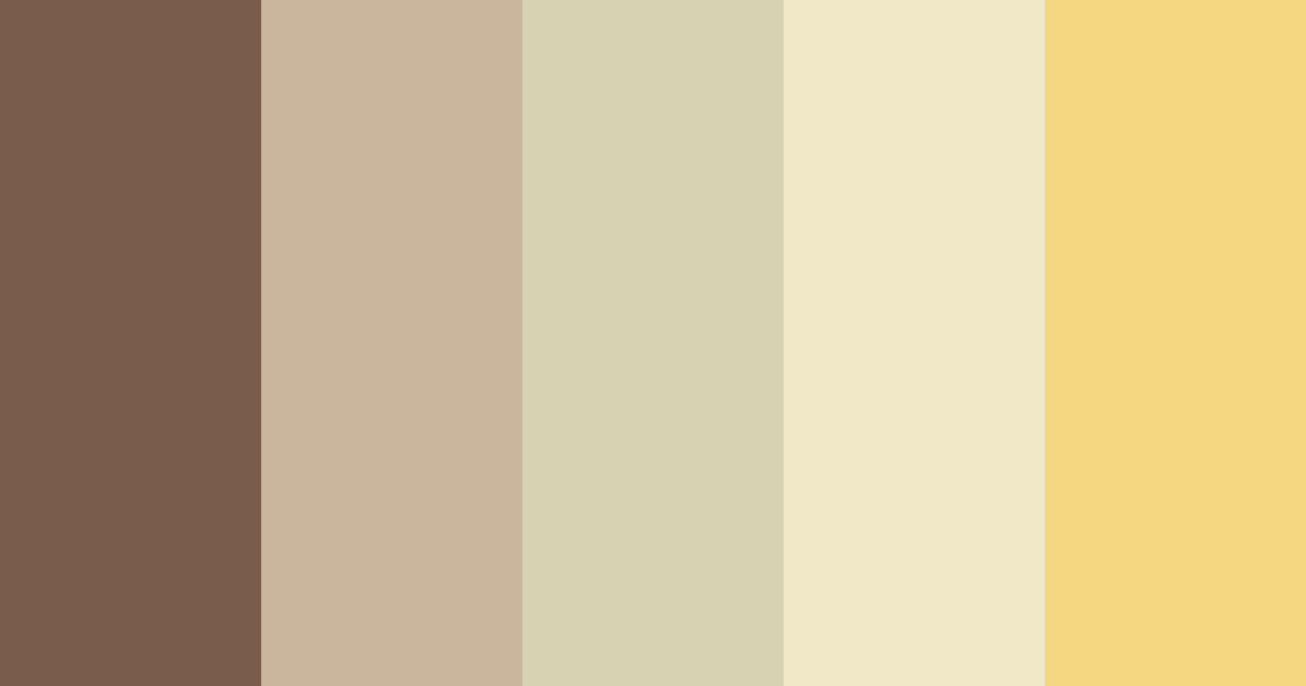 Warm Brown Color Palette