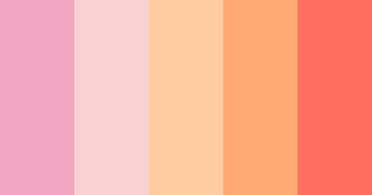 Pink Sunset Color Palette