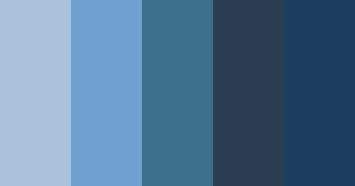 Blue Silence Color Palette