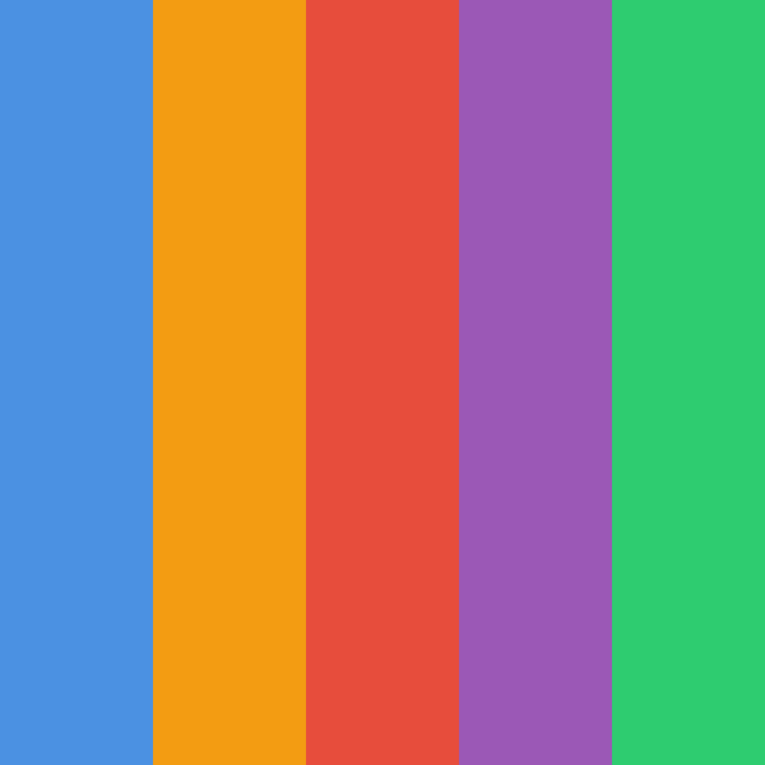 Celestial Dragonfire Color Palette