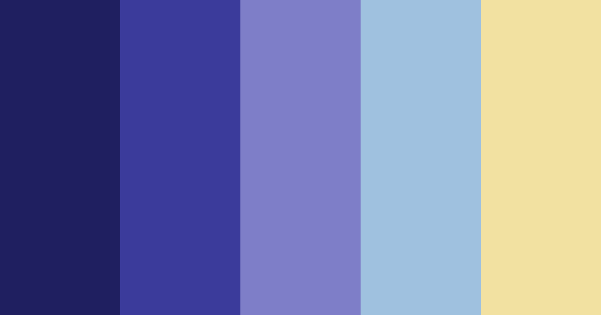 Blue Night Heaven Color Palette