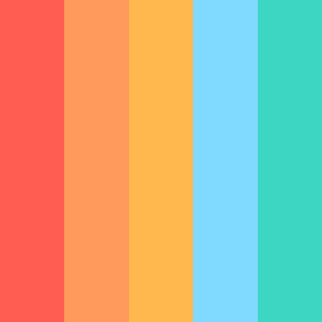 Light Coral Color Palette