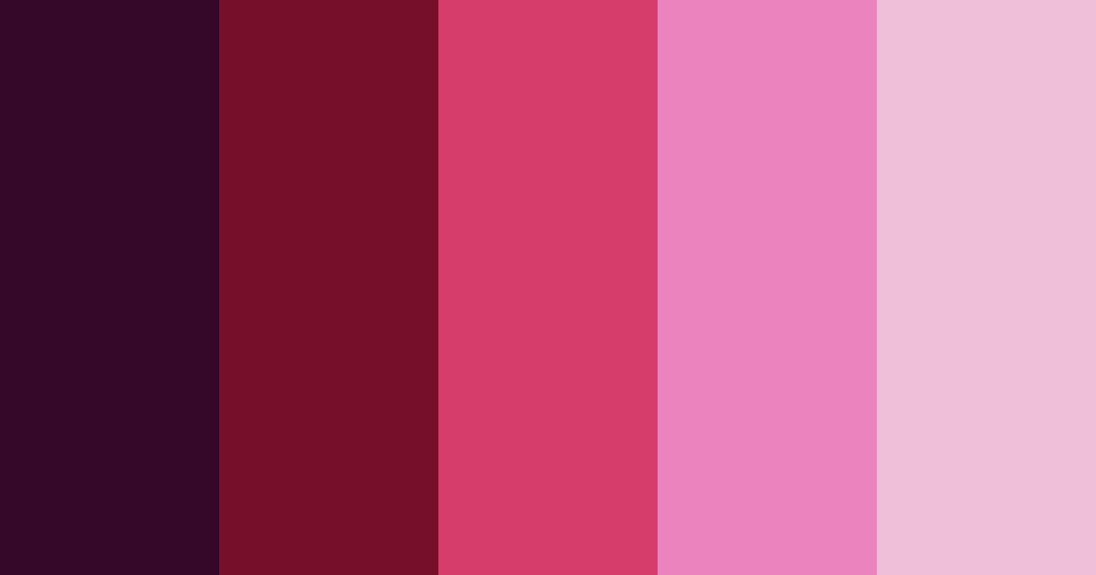 Dark Pink Color Palette